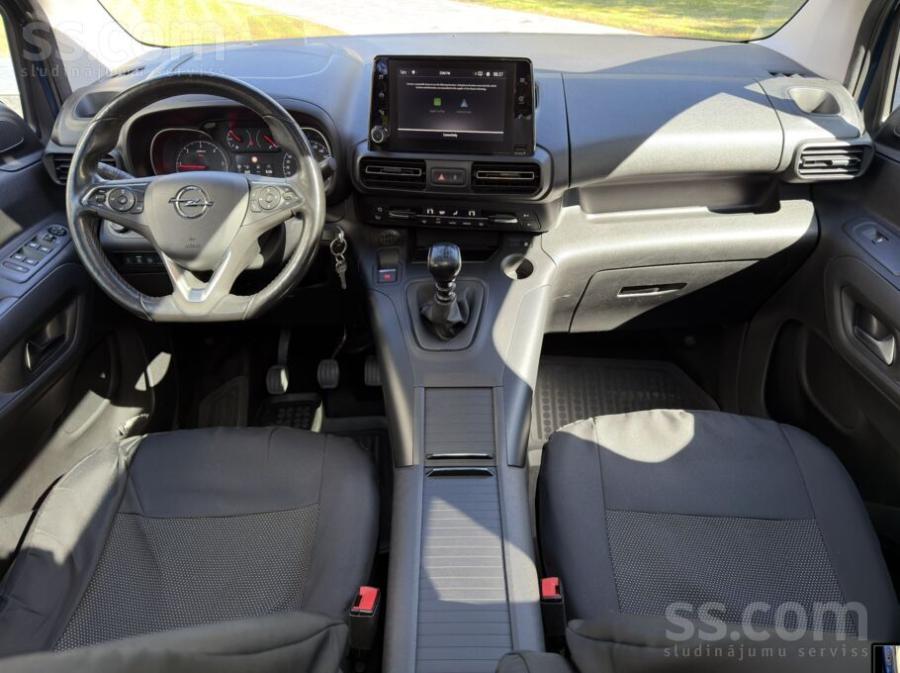 Zils Opel Combo 2019 Rīga, ar dzinēja tilpumu 1.50 L un nobraukumu 174 tūkst. km par 10200 €, foto 7 vietnē AUTOMOTO.COM.LV