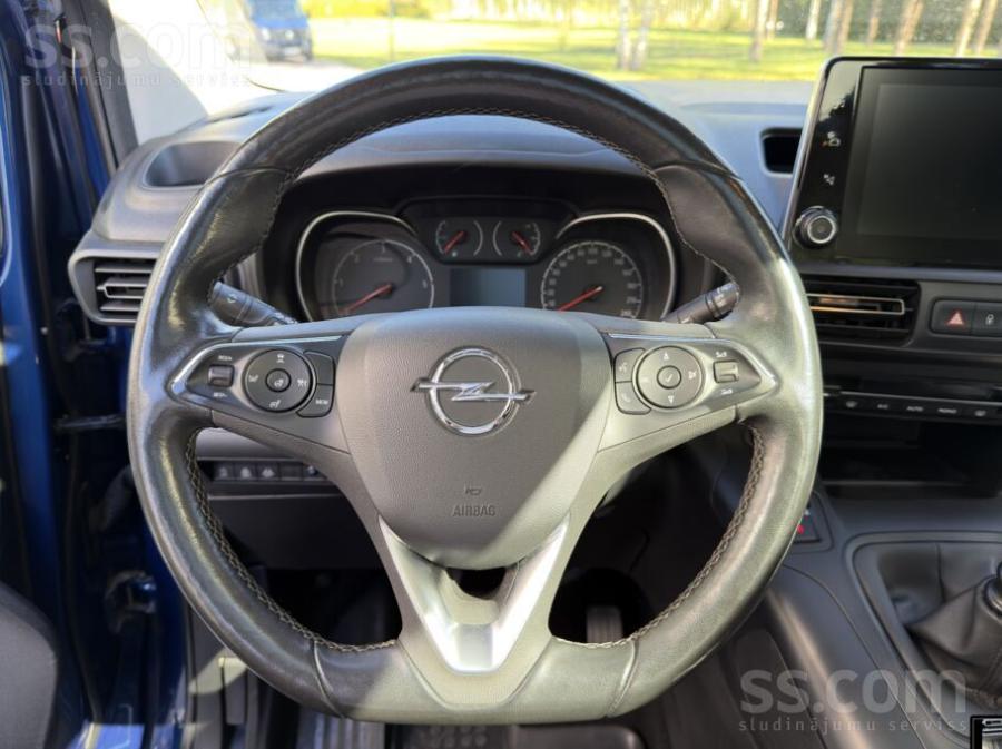 Zils Opel Combo 2019 Rīga, ar dzinēja tilpumu 1.50 L un nobraukumu 174 tūkst. km par 10200 €, foto 13 vietnē AUTOMOTO.COM.LV