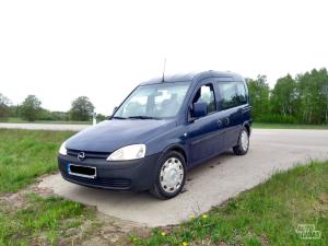 Blue Opel Combo 2010 in Vilkaviskis, with an engine capacity of 1.20 L and mileage of 263 thousand km for 1950 €, photo 7 on AUTOMOTO.COM.LV