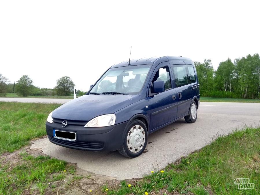 Blue Opel Combo 2010 in Vilkaviskis, with an engine capacity of 1.20 L and mileage of 263 thousand km for 1950 €, photo 7 on AUTOMOTO.COM.LV