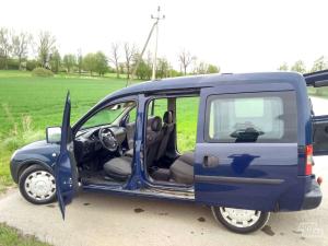 Blue Opel Combo 2010 in Vilkaviskis, with an engine capacity of 1.20 L and mileage of 263 thousand km for 1950 €, photo 17 on AUTOMOTO.COM.LV