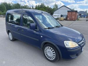 Blue Opel Combo 2010 in Kaunas, with an engine capacity of 1.60 L and mileage of 150 thousand km for 1600 €, photo  on AUTOMOTO.COM.LV