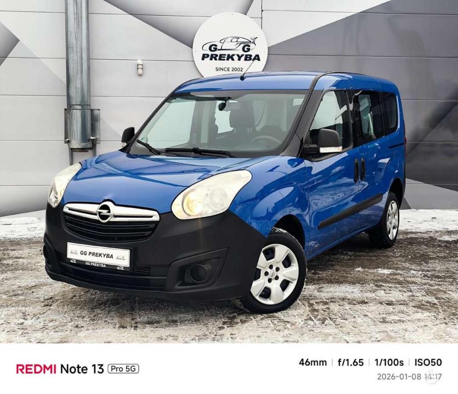 Zils Opel Combo 2016 Kauņa, ar dzinēja tilpumu 1.60 L un nobraukumu 123 tūkst. km par 5950 €, foto 4 vietnē AUTOMOTO.COM.LV