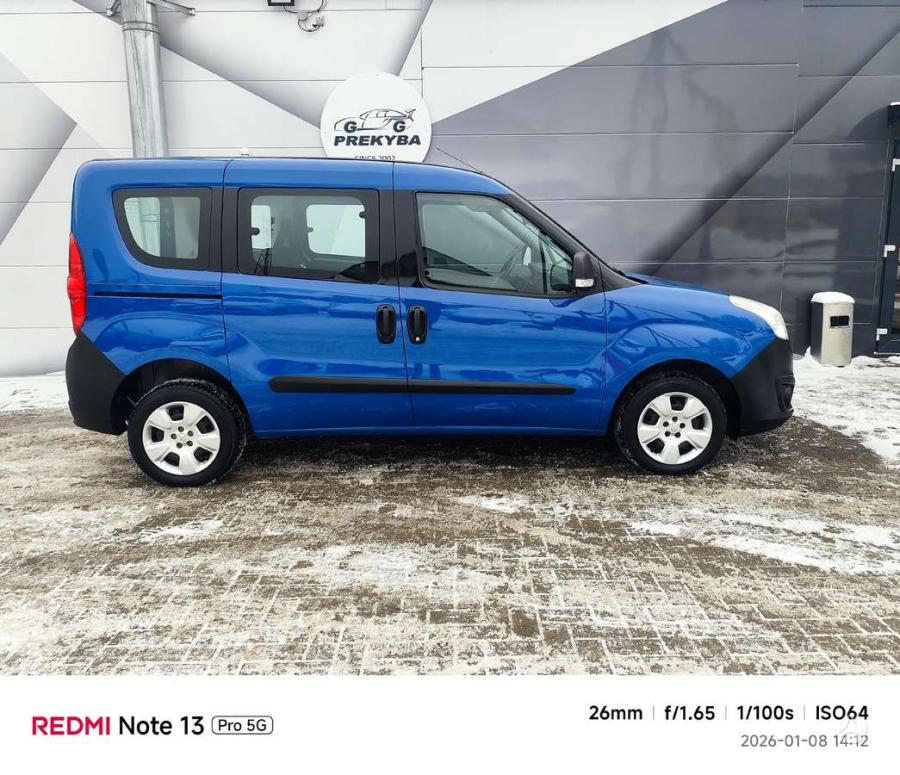 Zils Opel Combo 2016 Kauņa, ar dzinēja tilpumu 1.60 L un nobraukumu 123 tūkst. km par 5950 €, foto 5 vietnē AUTOMOTO.COM.LV