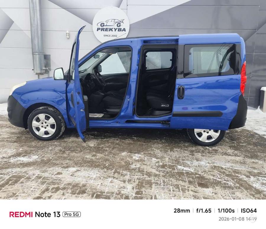 Zils Opel Combo 2016 Kauņa, ar dzinēja tilpumu 1.60 L un nobraukumu 123 tūkst. km par 5950 €, foto 7 vietnē AUTOMOTO.COM.LV