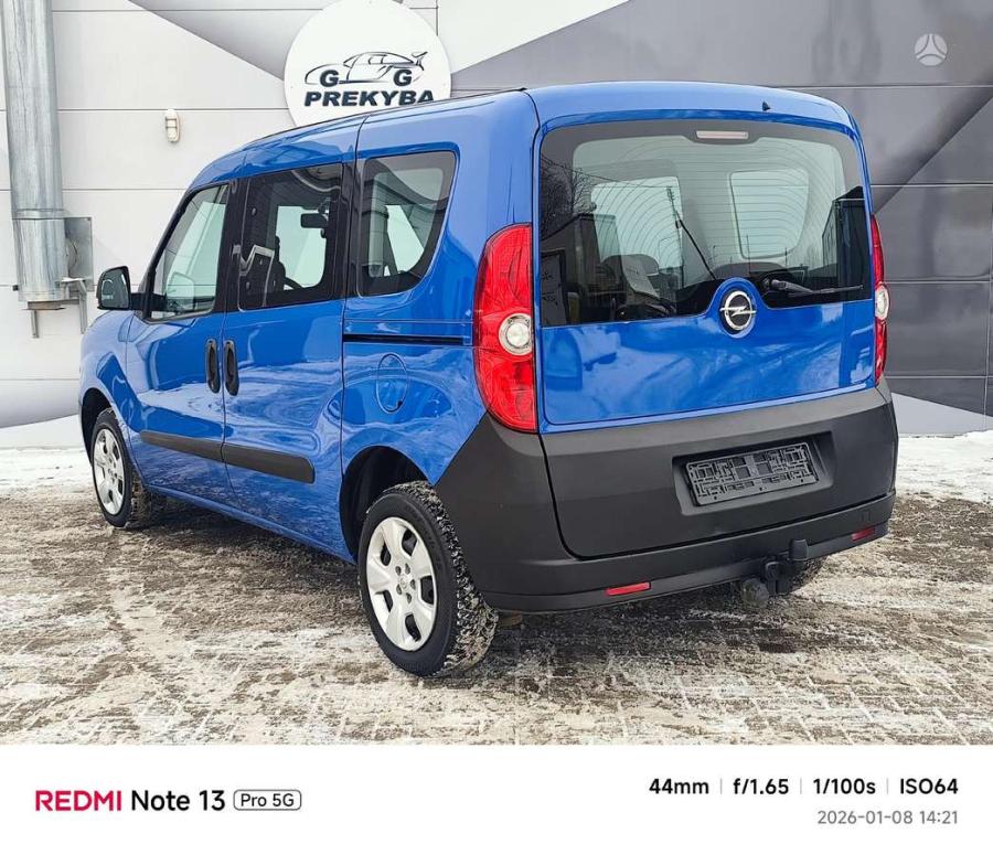 Zils Opel Combo 2016 Kauņa, ar dzinēja tilpumu 1.60 L un nobraukumu 123 tūkst. km par 5950 €, foto 9 vietnē AUTOMOTO.COM.LV
