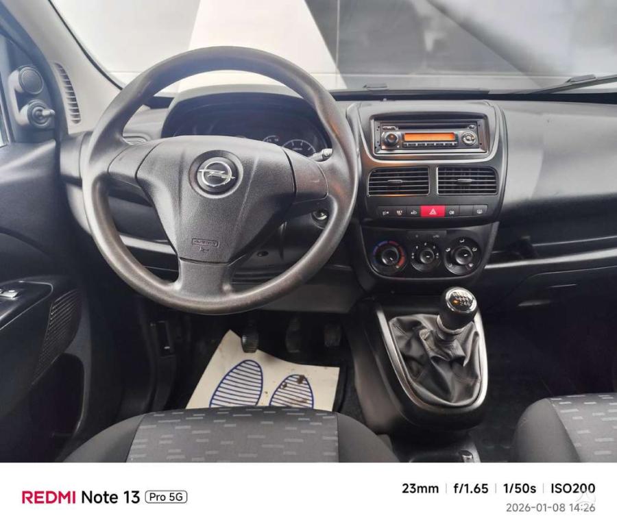 Zils Opel Combo 2016 Kauņa, ar dzinēja tilpumu 1.60 L un nobraukumu 123 tūkst. km par 5950 €, foto 13 vietnē AUTOMOTO.COM.LV