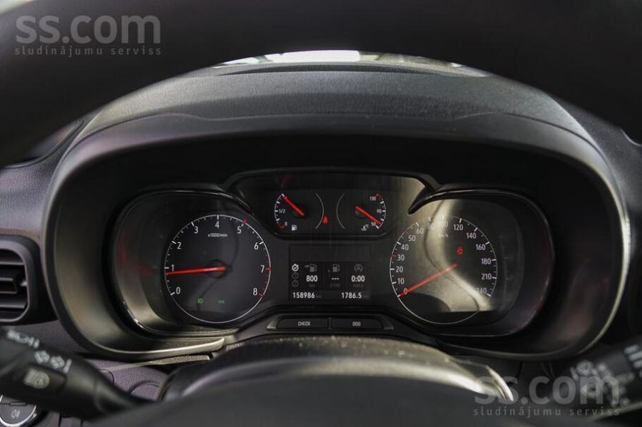 Blue Opel Combo 2023 in Riga, with an engine capacity of 1.50 L and mileage of 159 thousand km for 12990 €, photo 10 on AUTOMOTO.COM.LV