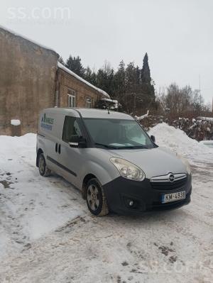 Blue Opel Combo 2016 in Dobele, with an engine capacity of 1.30 L and mileage of 53 thousand km for 5000 €, photo  on AUTOMOTO.COM.LV