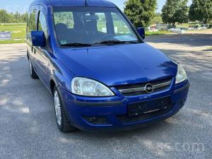 Blue Opel Combo 2007 in Liepaja, with an engine capacity of 1.60 L and mileage of 259 thousand km for 2700 €, photo 4 on AUTOMOTO.COM.LV