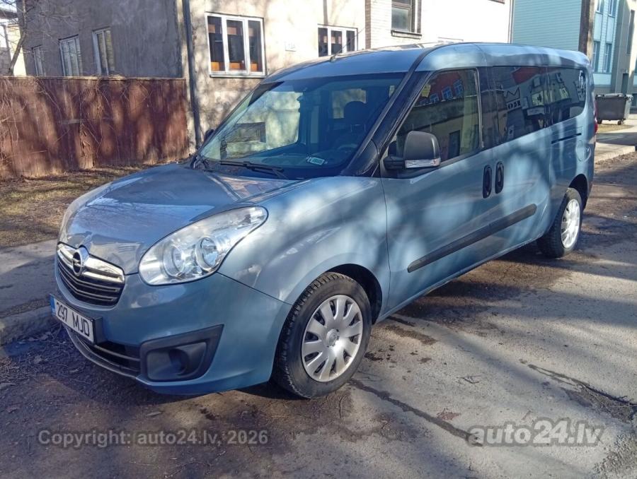 Blue Opel Combo 2013 in Tallinn, with an engine capacity of 1.40 L and mileage of 131 thousand km for 3100 €, photo 1 on AUTOMOTO.COM.LV