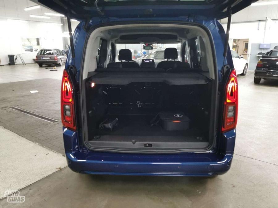 Blue Opel Combo 2022 in Kaunas, with an engine capacity of 0.00 L and mileage of 13 thousand km for 25165 €, photo 7 on AUTOMOTO.COM.LV