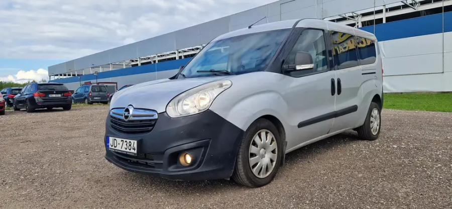 Grey Opel Combo 2013 in Daugavpils, with an engine capacity of 1.60 L and mileage of 341 thousand km for 2750 €, photo 1 on AUTOMOTO.COM.LV