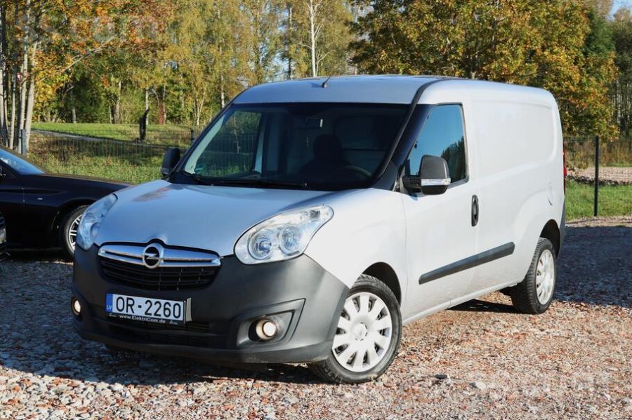 Grey Opel Combo 2013 in Kuldiga, with an engine capacity of 1.60 L and mileage of 266 thousand km for 4550 €, photo 4 on AUTOMOTO.COM.LV