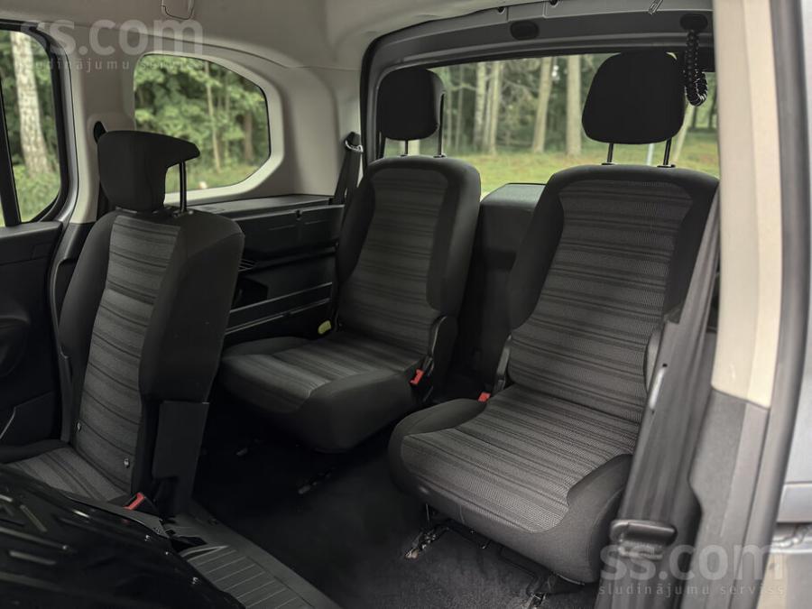 Pelēks Opel Combo 2020 Jelgava, ar dzinēja tilpumu 1.50 L un nobraukumu 104 tūkst. km par 10500 €, foto 11 vietnē AUTOMOTO.COM.LV