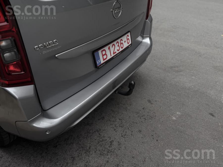 Pelēks Opel Combo 2020 Jelgava, ar dzinēja tilpumu 1.50 L un nobraukumu 104 tūkst. km par 10500 €, foto 17 vietnē AUTOMOTO.COM.LV