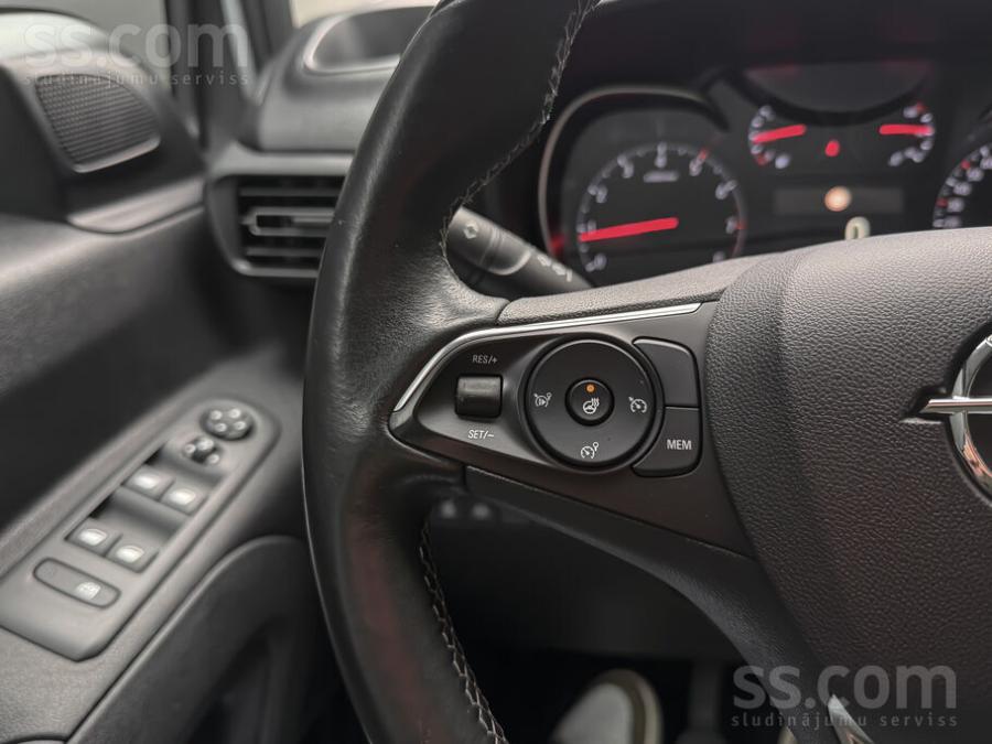 Pelēks Opel Combo 2020 Jelgava, ar dzinēja tilpumu 1.50 L un nobraukumu 104 tūkst. km par 10500 €, foto 20 vietnē AUTOMOTO.COM.LV