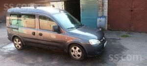Grey Opel Combo 2004 in Riga, with an engine capacity of 1.70 L and mileage of 275 thousand km for 1150 €, photo  on AUTOMOTO.COM.LV