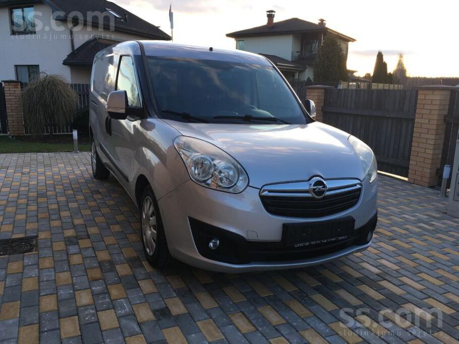 Grey Opel Combo 2012 in Riga, with an engine capacity of 1.60 L and mileage of 0 thousand km for 4800 €, photo 1 on AUTOMOTO.COM.LV