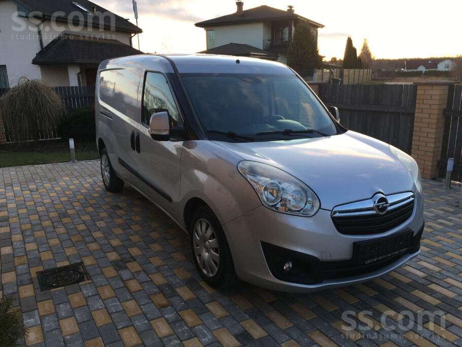 Grey Opel Combo 2012 in Riga, with an engine capacity of 1.60 L and mileage of 0 thousand km for 4800 €, photo 3 on AUTOMOTO.COM.LV