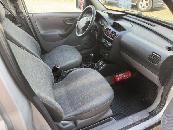 Grey Opel Combo 2005 in Talsi, with an engine capacity of 1.70 L and mileage of 276 thousand km for 2500 €, photo 10 on AUTOMOTO.COM.LV