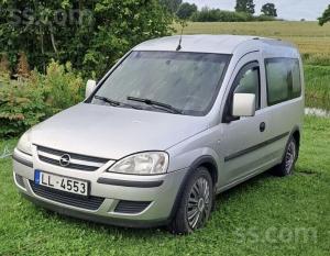 Pelēks Opel Combo 2007 Liepāja, ar dzinēja tilpumu 1.30 L un nobraukumu 266 tūkst. km par 1100 €, foto  vietnē AUTOMOTO.COM.LV