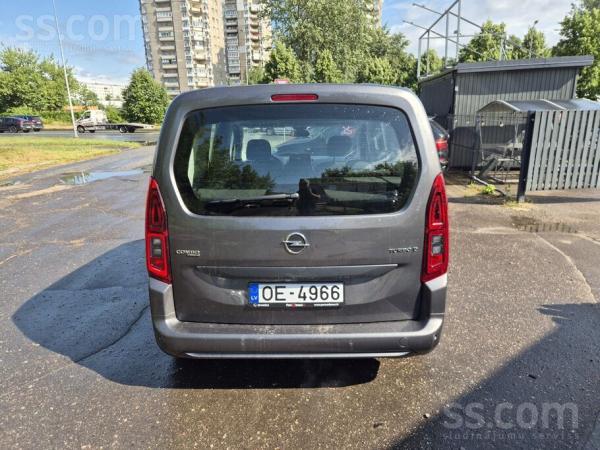 Серый Опель Комбо груз.-пасс. 2018 в Рига, объемом двигателя 1.50 л и пробегом 218 тыс. км за 9990 €, фото 7 на AUTOMOTO.COM.LV