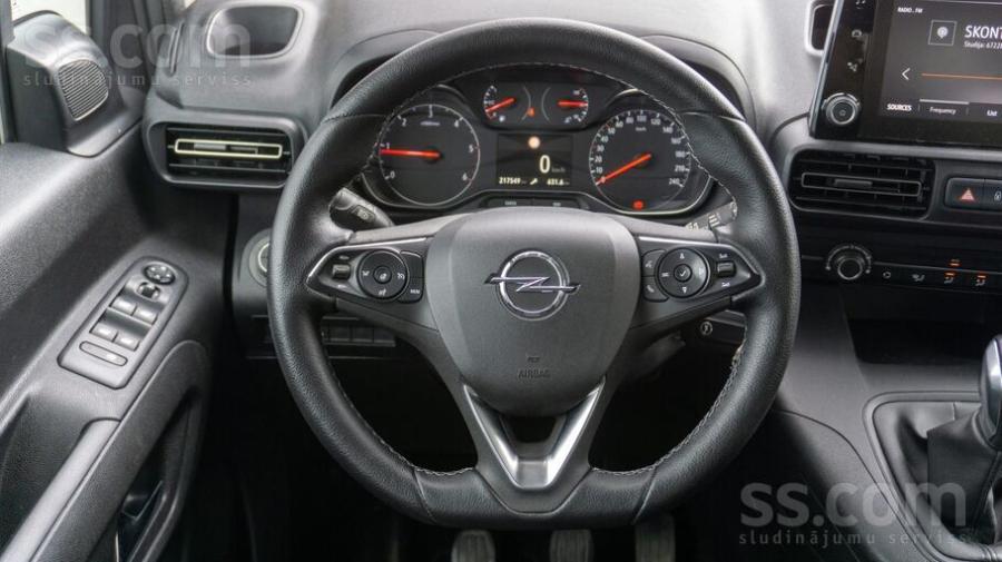 Pelēks Opel Combo 2018 Rīga, ar dzinēja tilpumu 1.50 L un nobraukumu 218 tūkst. km par 9990 €, foto 15 vietnē AUTOMOTO.COM.LV