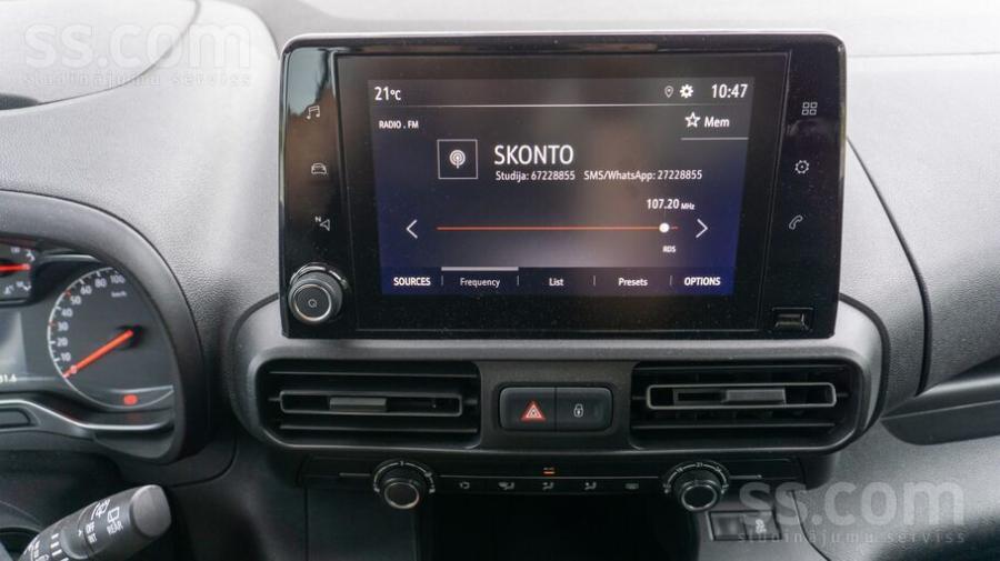 Pelēks Opel Combo 2018 Rīga, ar dzinēja tilpumu 1.50 L un nobraukumu 218 tūkst. km par 9990 €, foto 16 vietnē AUTOMOTO.COM.LV