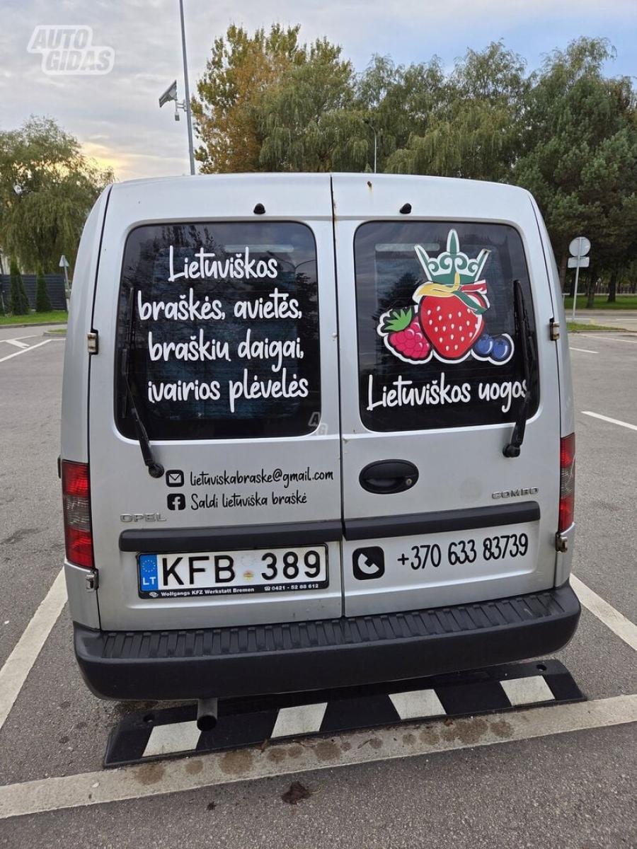 Opel Combo 2004 Šilalė, ar dzinēja tilpumu 1.70 L un nobraukumu 315 tūkst. km par 1500 €, foto 7 vietnē AUTOMOTO.COM.LV