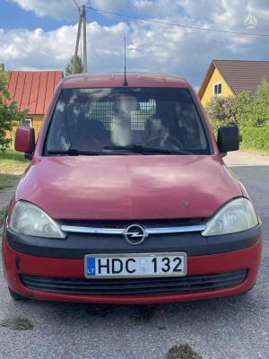 Sarkans Opel Combo 2003 Kaišiadorys, ar dzinēja tilpumu 1.69 L un nobraukumu 300 tūkst. km par 1000 €, foto 3 vietnē AUTOMOTO.COM.LV