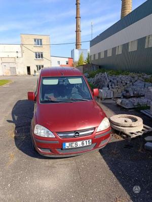 Red Opel Combo 2006 in Plunge, with an engine capacity of 1.25 L and mileage of 0 thousand km for 650 €, photo 3 on AUTOMOTO.COM.LV