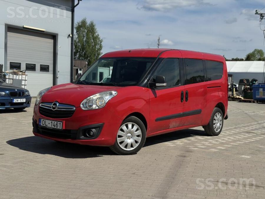 Sarkans Opel Combo 2012 Ogre, ar dzinēja tilpumu 1.30 L un nobraukumu 348 tūkst. km par 2900 €, foto 1 vietnē AUTOMOTO.COM.LV