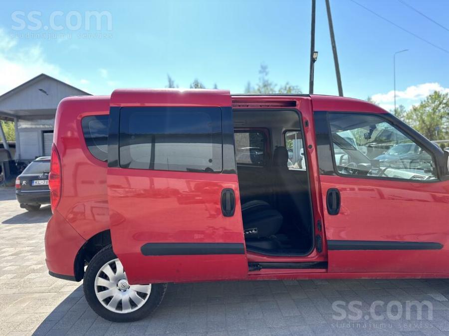 Sarkans Opel Combo 2012 Ogre, ar dzinēja tilpumu 1.30 L un nobraukumu 348 tūkst. km par 2900 €, foto 9 vietnē AUTOMOTO.COM.LV