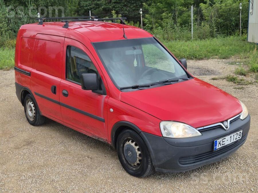 Red Opel Combo 2011 in Riga, with an engine capacity of 1.30 L and mileage of 0 thousand km for 2350 €, photo 3 on AUTOMOTO.COM.LV
