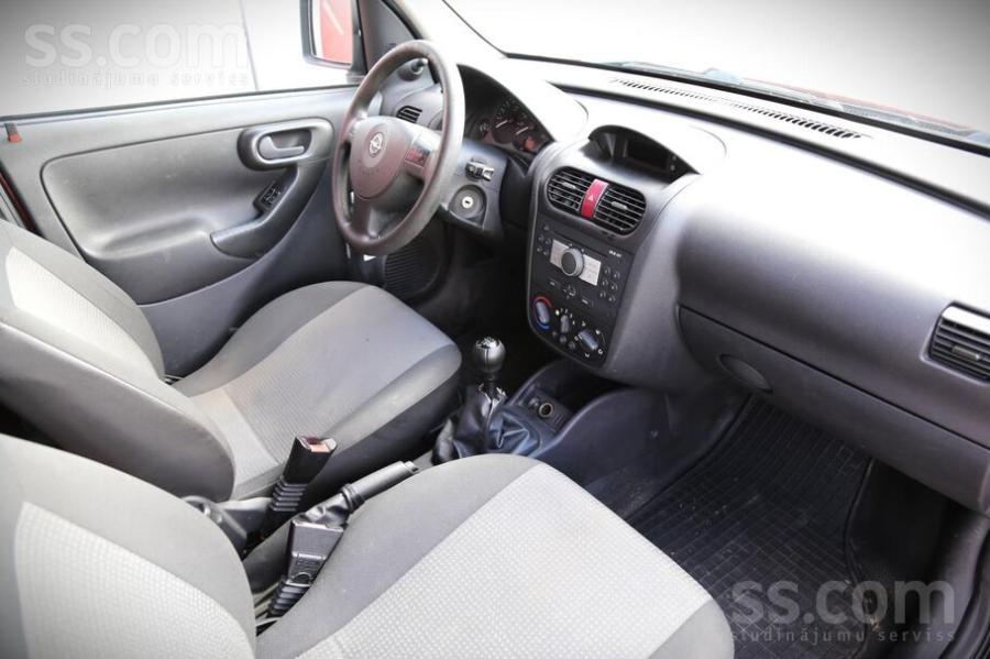 Red Opel Combo 2011 in Riga, with an engine capacity of 1.20 L and mileage of 128 thousand km for 2795 €, photo 9 on AUTOMOTO.COM.LV