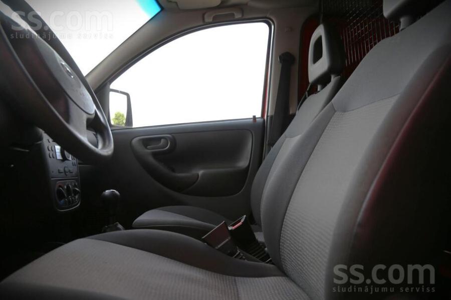 Red Opel Combo 2011 in Riga, with an engine capacity of 1.20 L and mileage of 128 thousand km for 2795 €, photo 10 on AUTOMOTO.COM.LV