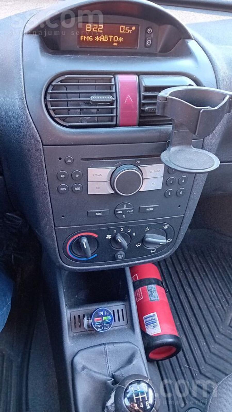 Opel Combo 2006 in Riga, with an engine capacity of 1.70 L and mileage of 247 thousand km for 3300 €, photo 16 on AUTOMOTO.COM.LV