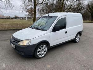 White Opel Combo 2004 in Panevezys, with an engine capacity of 1.70 L and mileage of 350 thousand km for 1250 €, photo  on AUTOMOTO.COM.LV