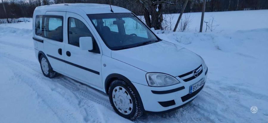 Balts Opel Combo 2010 Klaipėda, ar dzinēja tilpumu 1.30 L un nobraukumu 254 tūkst. km par 2350 €, foto 11 vietnē AUTOMOTO.COM.LV