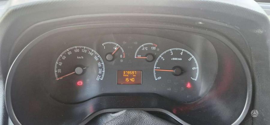Balts Opel Combo 2015 Kauņa, ar dzinēja tilpumu 1.60 L un nobraukumu 380 tūkst. km par 3500 €, foto 11 vietnē AUTOMOTO.COM.LV