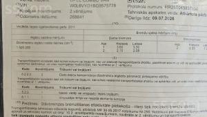 White Opel Combo 2015 in Riga, with an engine capacity of 1.60 L and mileage of 270 thousand km for 2600 €, photo 12 on AUTOMOTO.COM.LV