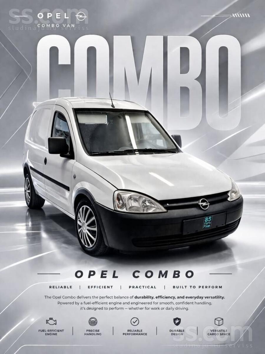 Balts Opel Combo 2011 Liepāja, ar dzinēja tilpumu 1.30 L un nobraukumu 304 tūkst. km par 3200 €, foto 25 vietnē AUTOMOTO.COM.LV