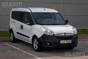 White Opel Combo 2013 in Riga, with an engine capacity of 1.20 L and mileage of 0 thousand km for 5990 €, photo 3 on AUTOMOTO.COM.LV