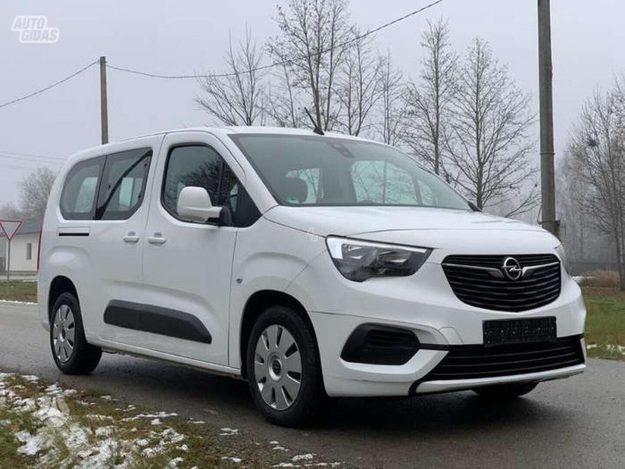 Balts Opel Combo 2019 Šauļi, ar dzinēja tilpumu 1.50 L un nobraukumu 201 tūkst. km par 8200 €, foto 1 vietnē AUTOMOTO.COM.LV
