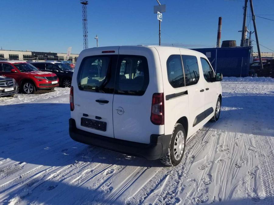 Balts Opel Combo 2019 Kauņa, ar dzinēja tilpumu 1.50 L un nobraukumu 81 tūkst. km par 9676 €, foto 7 vietnē AUTOMOTO.COM.LV