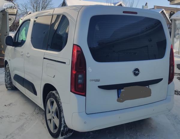 White Opel Combo 2019 in Plunge, with an engine capacity of 1.50 L and mileage of 145 thousand km for 9999 €, photo 4 on AUTOMOTO.COM.LV