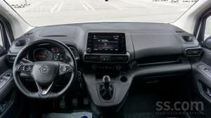 White Opel Combo 2019 in Riga, with an engine capacity of 1.50 L and mileage of 226 thousand km for 8190 €, photo 13 on AUTOMOTO.COM.LV