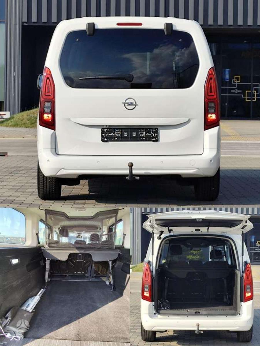 White Opel Combo 2020 in Siauliai, with an engine capacity of 1.50 L and mileage of 226 thousand km for 12950 €, photo 27 on AUTOMOTO.COM.LV