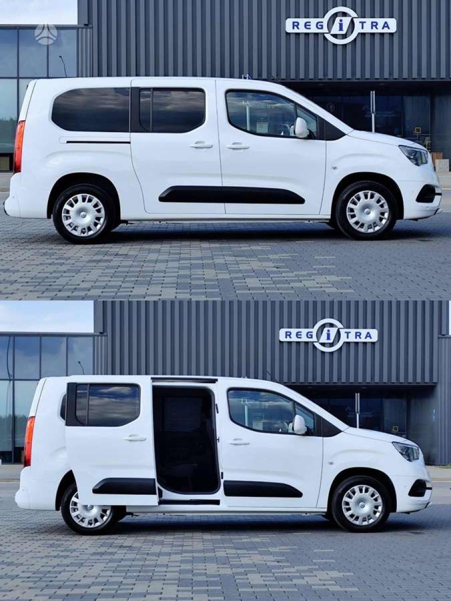 White Opel Combo 2020 in Siauliai, with an engine capacity of 1.50 L and mileage of 226 thousand km for 12950 €, photo 29 on AUTOMOTO.COM.LV